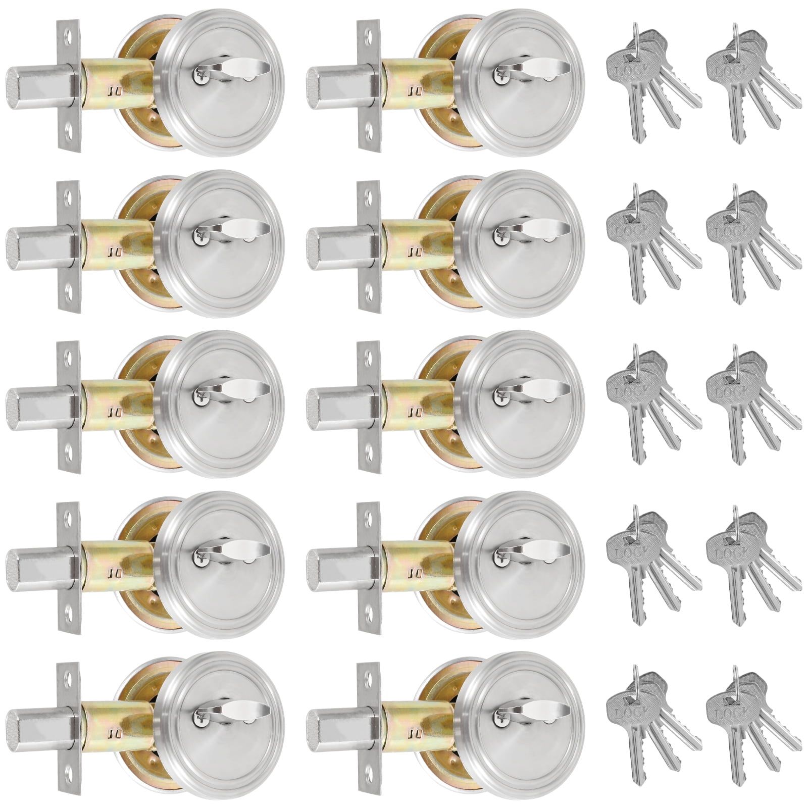 Entry Lever Door Lock Stainless steel Deadbolt Door Lock Safe Reliable ...