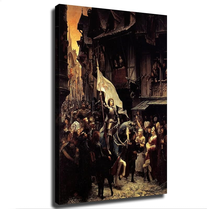 Entry of Joan of Arc Into Orléans Canvas Poster Modern Aesthetic ...