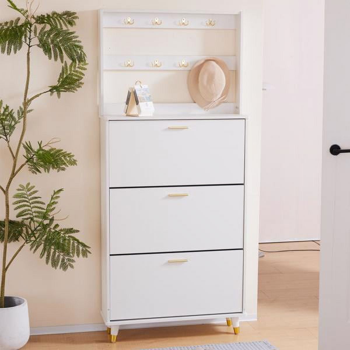 Entryway Bedroom Armoire,Shoe Cabinet,Wardrobe Armoire Closet, Drawers ...