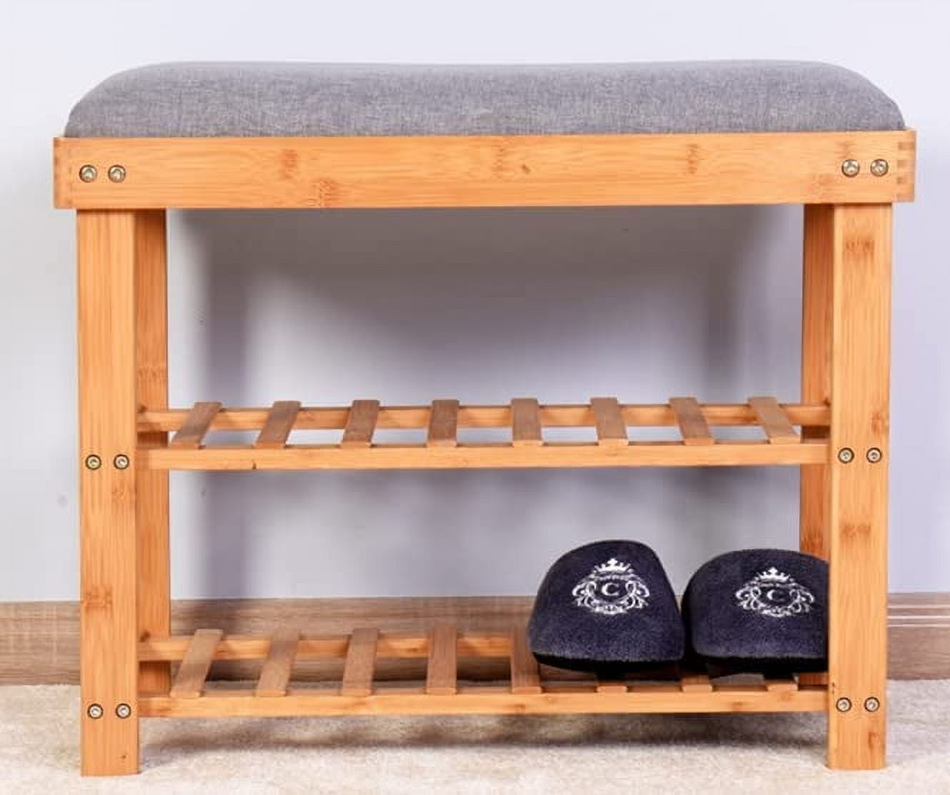 Entryway Bench with Storage, Storage Chests, Shoe Bench, Padded Shelf ...