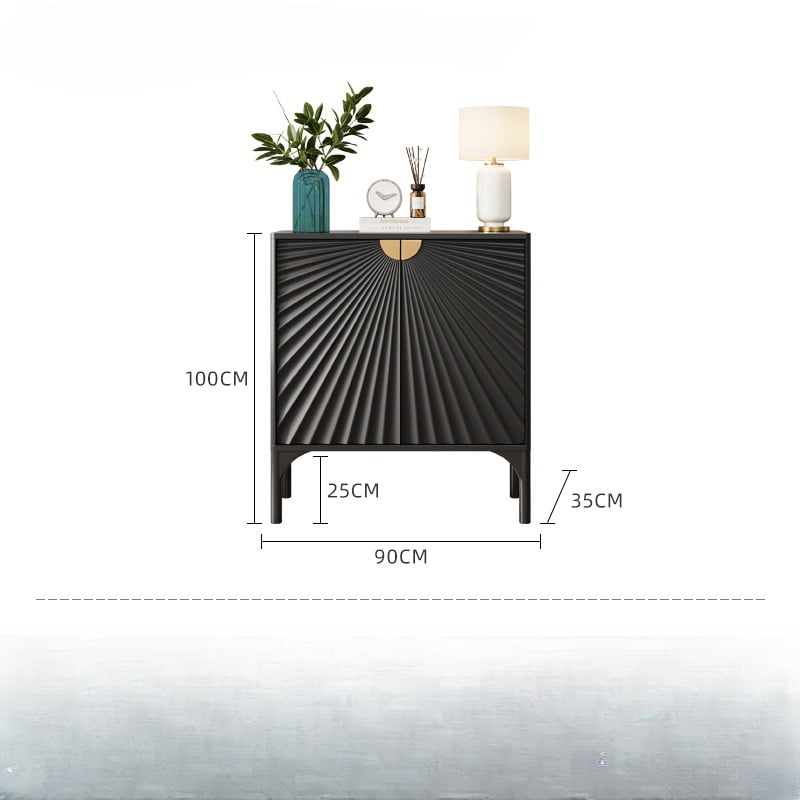 Entryway Cabinet Creative Art Carving Storage Decorative Cabinet ...