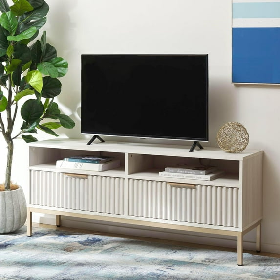 Entryway Console Table with Curved Design and Ash Veneer, Modern Sofa ...