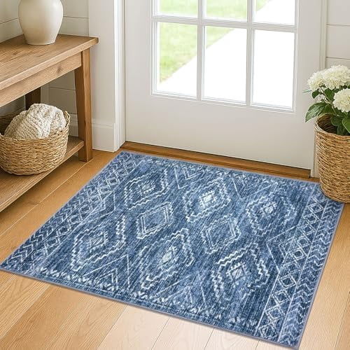 Entryway Rug 2x3 Small Washable Rug Door Mat Indoor Soft Non Slip ...