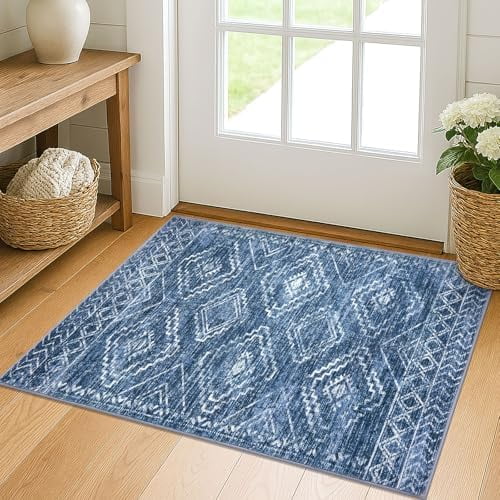 Entryway Rug 2x3 Small Washable Rug Door Mat Indoor Soft Non Slip ...
