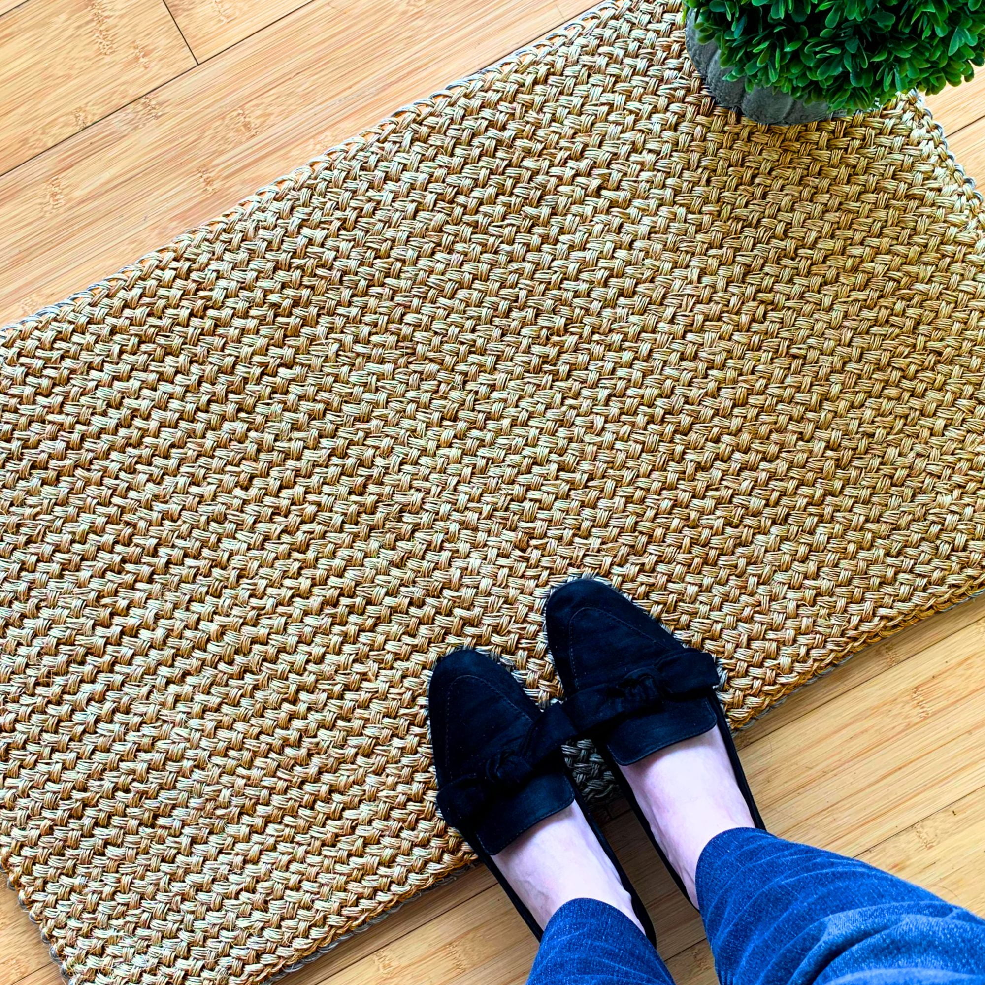 Entryway Rug Indoor Door Mat Natural Sisal Rug 16
