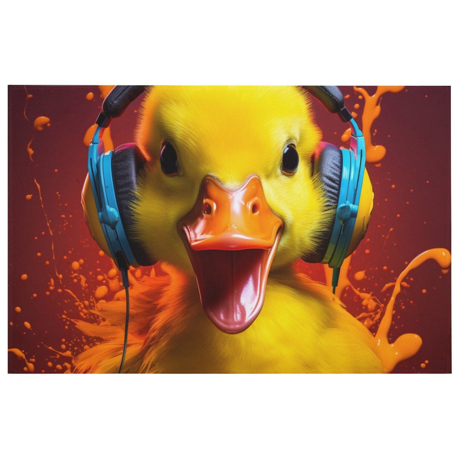 Entryway Rug Rugs Soft Small Indoor Door Mat Rug Q-version Funny Little ...