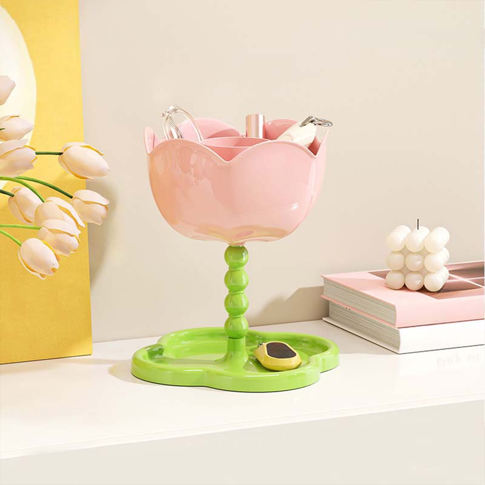 Entryway Storage Rack Modern Floral Decor For Living Room And Bedroom ...