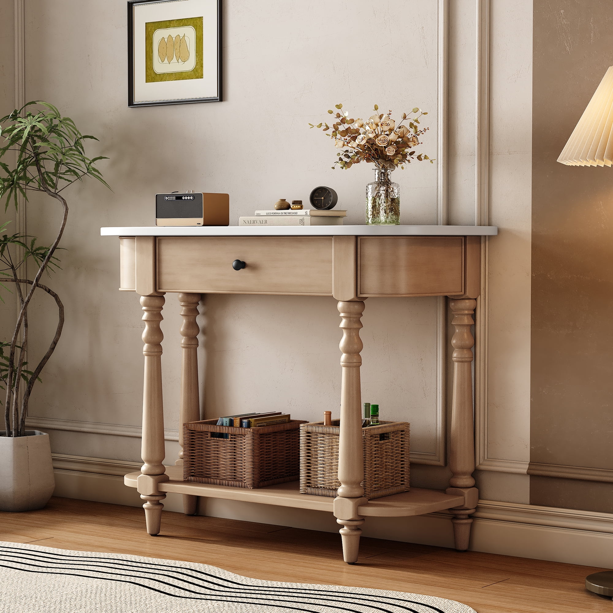 Entryway Tables, Large Console Table, Wooden Behind Couch Sofa Tables ...