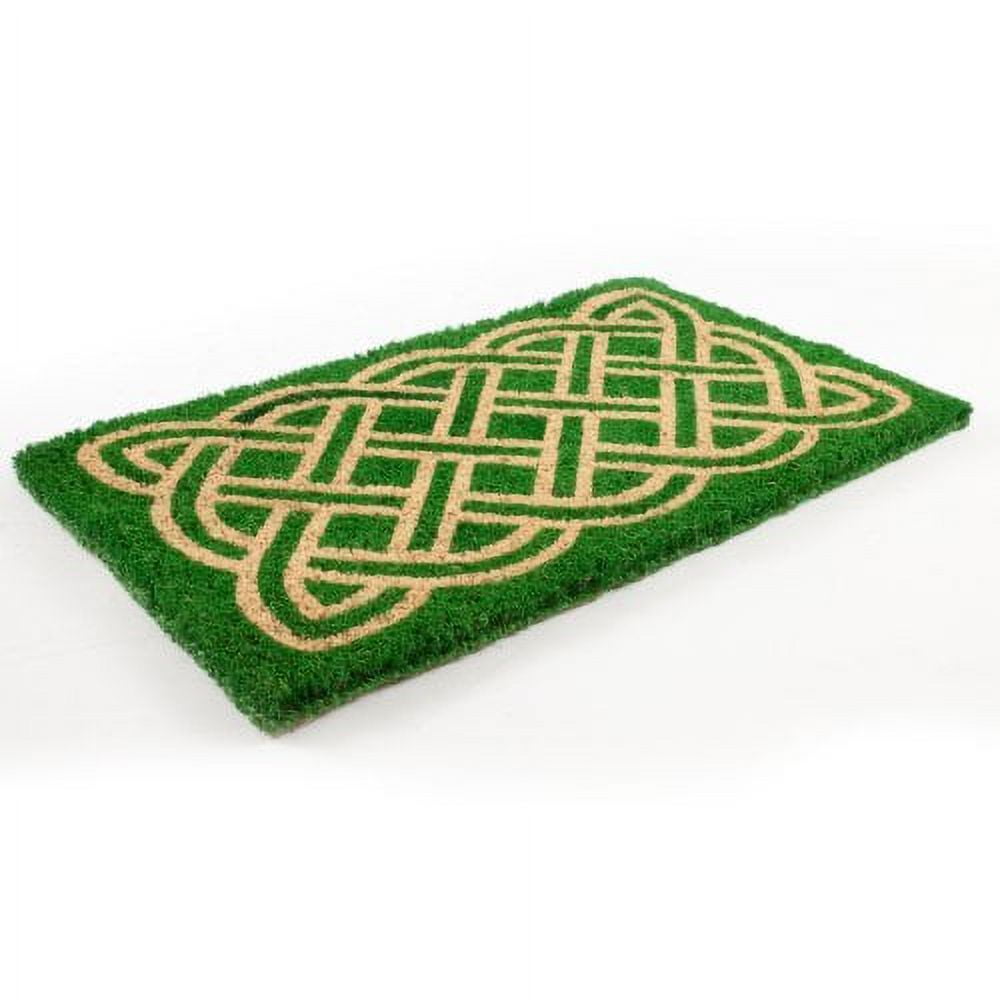 Entryways Celtic Handmade, Hand-Stenciled, All-Natural Coconut Fiber ...
