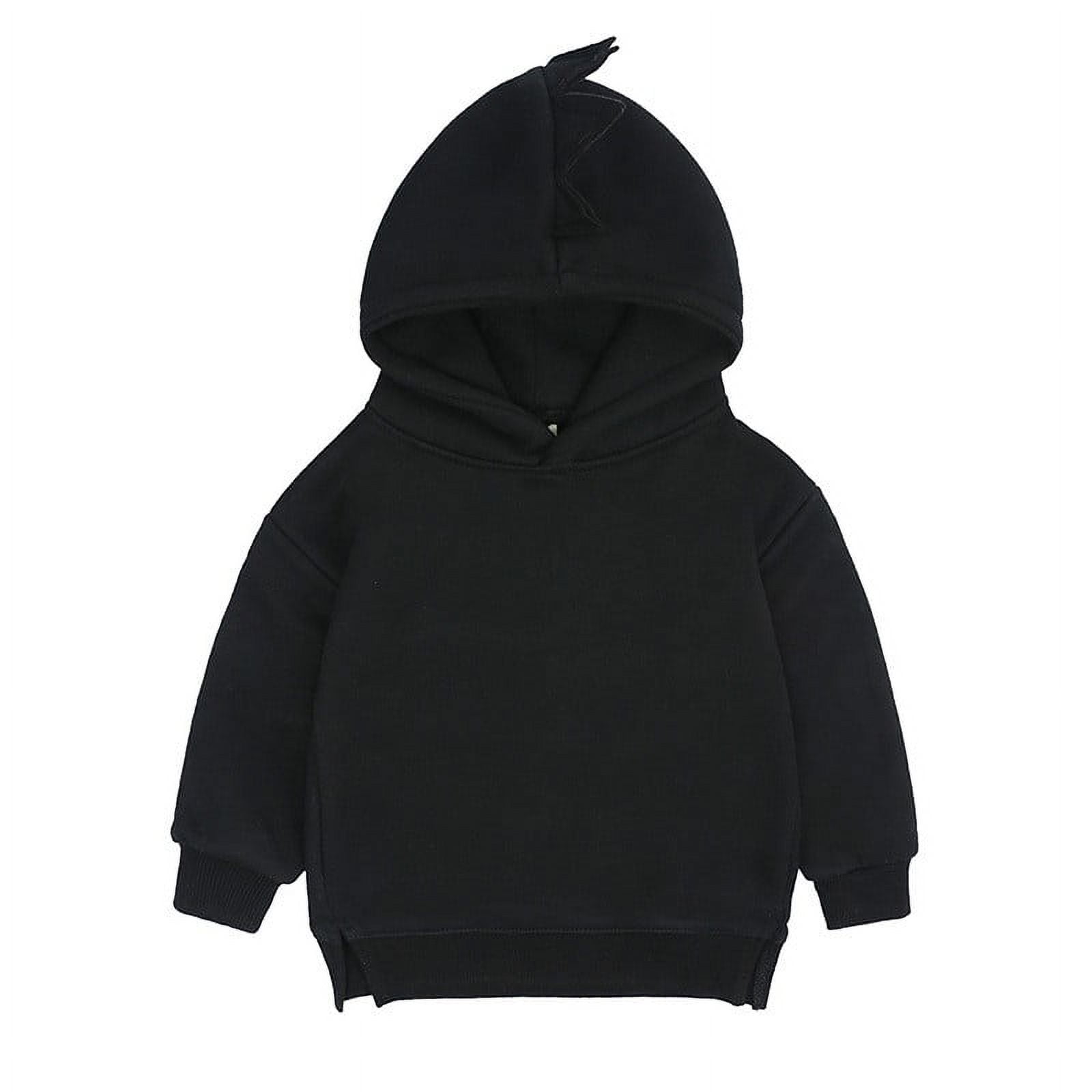 Entyinea Boys Fashion Texture Hoodies Kids Hooded Long Sleeve Pullover ...