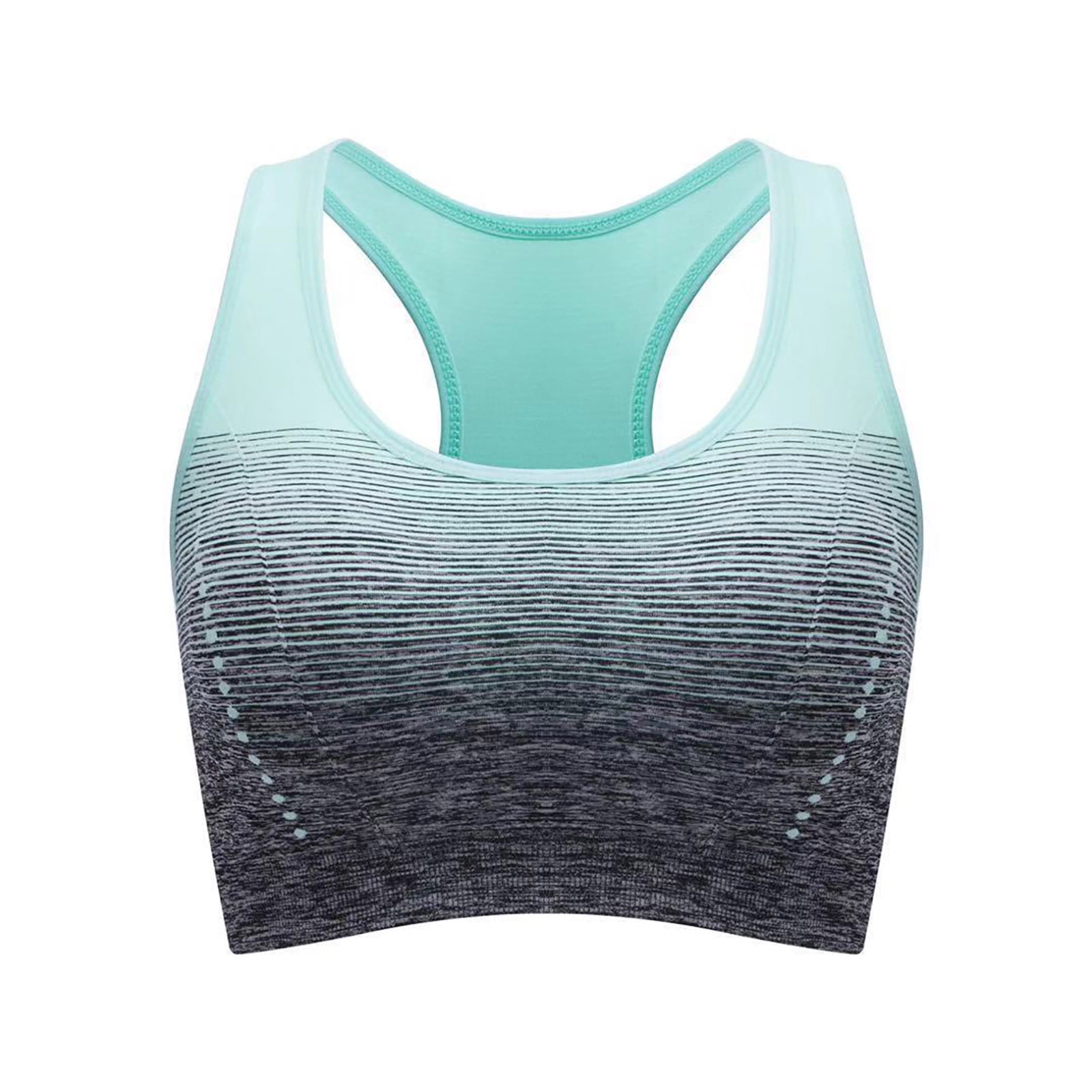 Entyinea Full Figure Bras for Women Seamless Moisture Wicking Keyhole ...