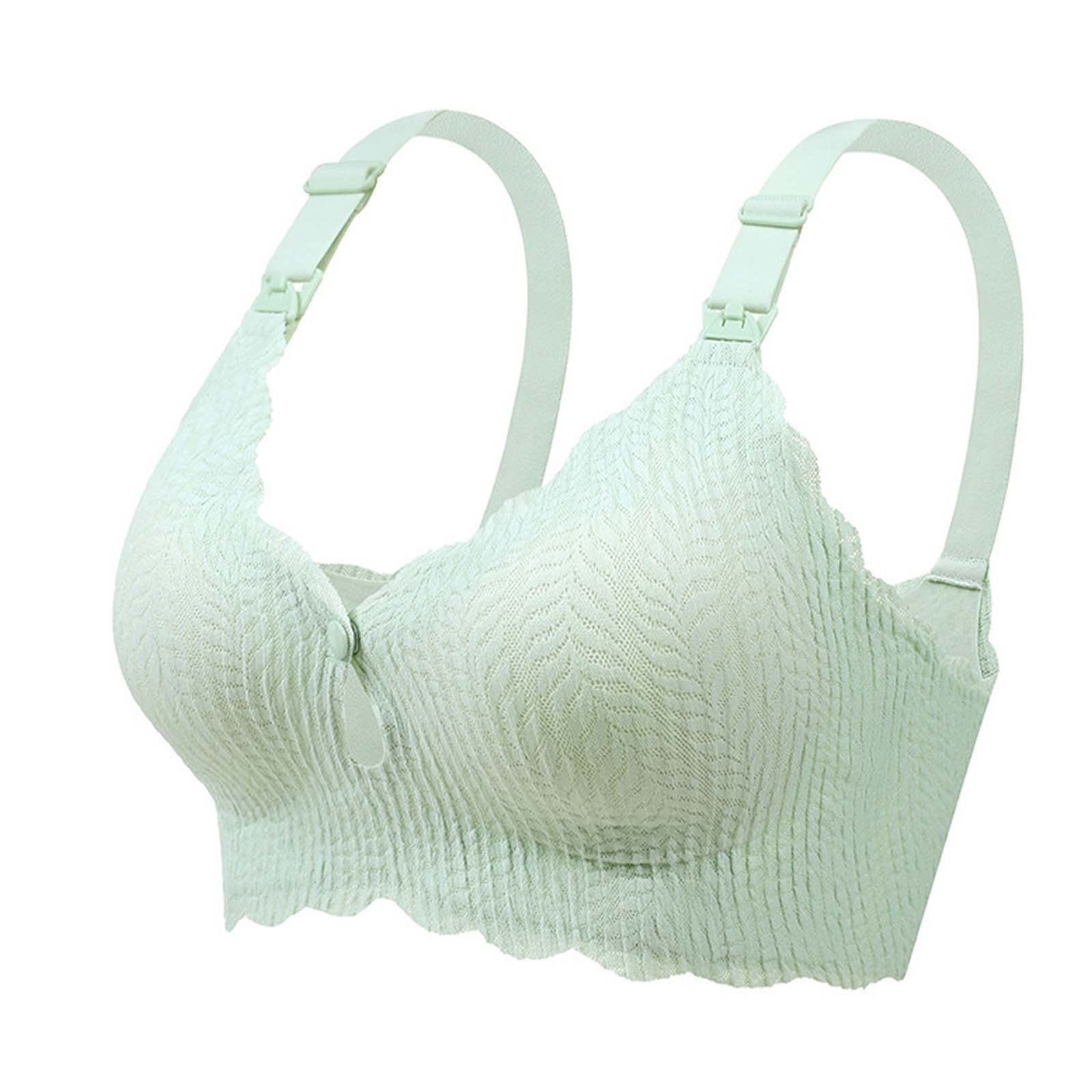 Entyinea Maternity Nursing Bra for Breastfeeding Pregnancy Wireless ...