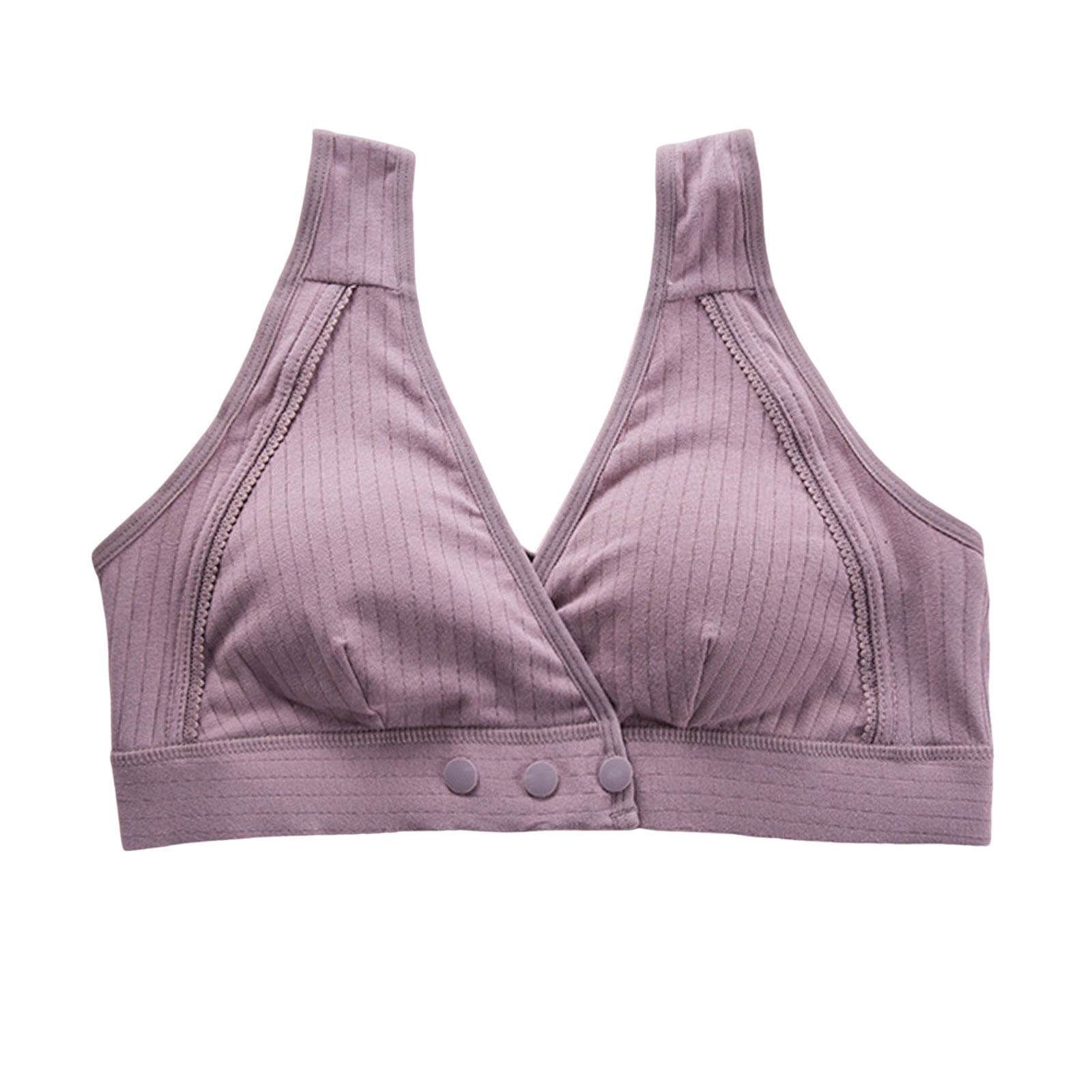 Entyinea Maternity Nursing Bra for Breastfeeding Pregnancy Wireless ...