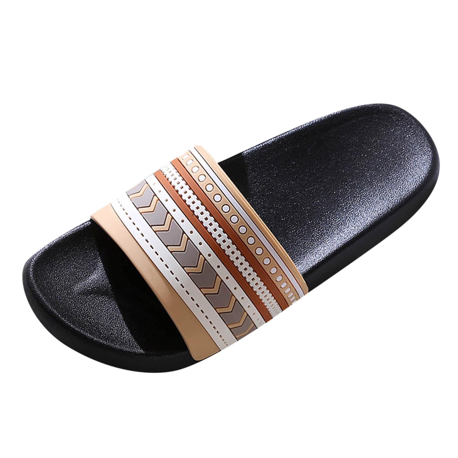 Entyinea Men's Casual Beach Slides Shower Bathroom Slides Sandals House ...