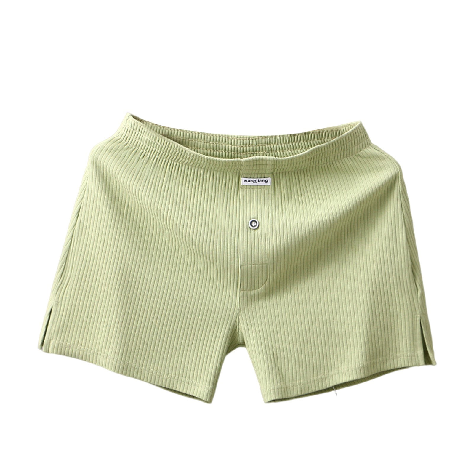 Entyinea Men's Woven Boxers Underwear Boxers for Men Loose fit,Green ...