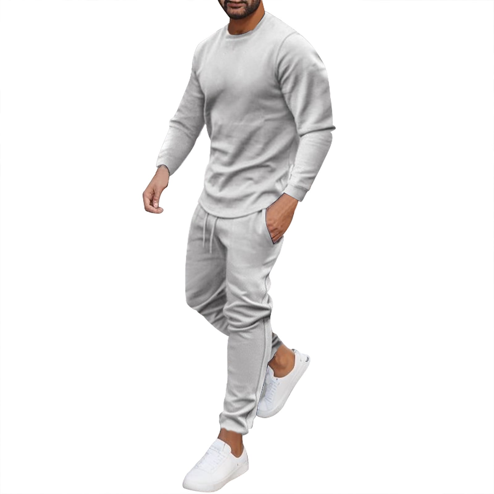 Entyinea Mens Sweatsuits 2 Piece Sets Jogging Suits Casual Outfits For