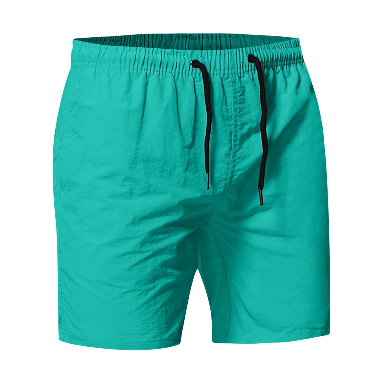 Entyinea Mens Swimming Trunks 7 Inch Quick Dry Printed Short Swim