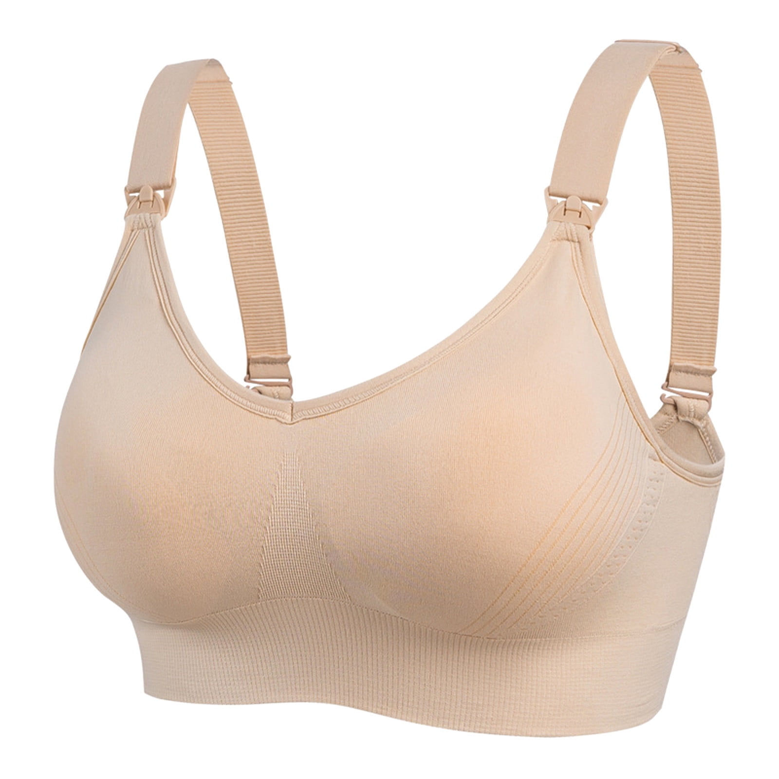 Entyinea Nursing Bra for for Breastfeeding Maternity Sleeping Wirefree ...