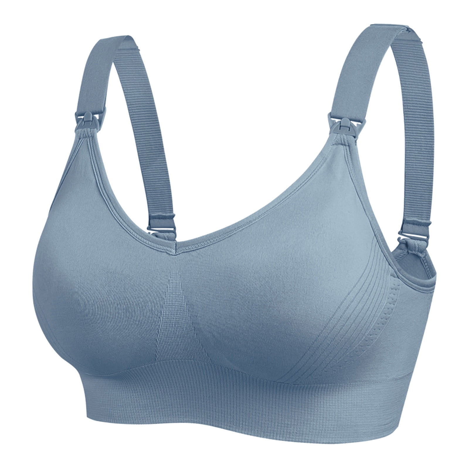 Entyinea Nursing Bra for for Breastfeeding Maternity Sleeping Wirefree ...