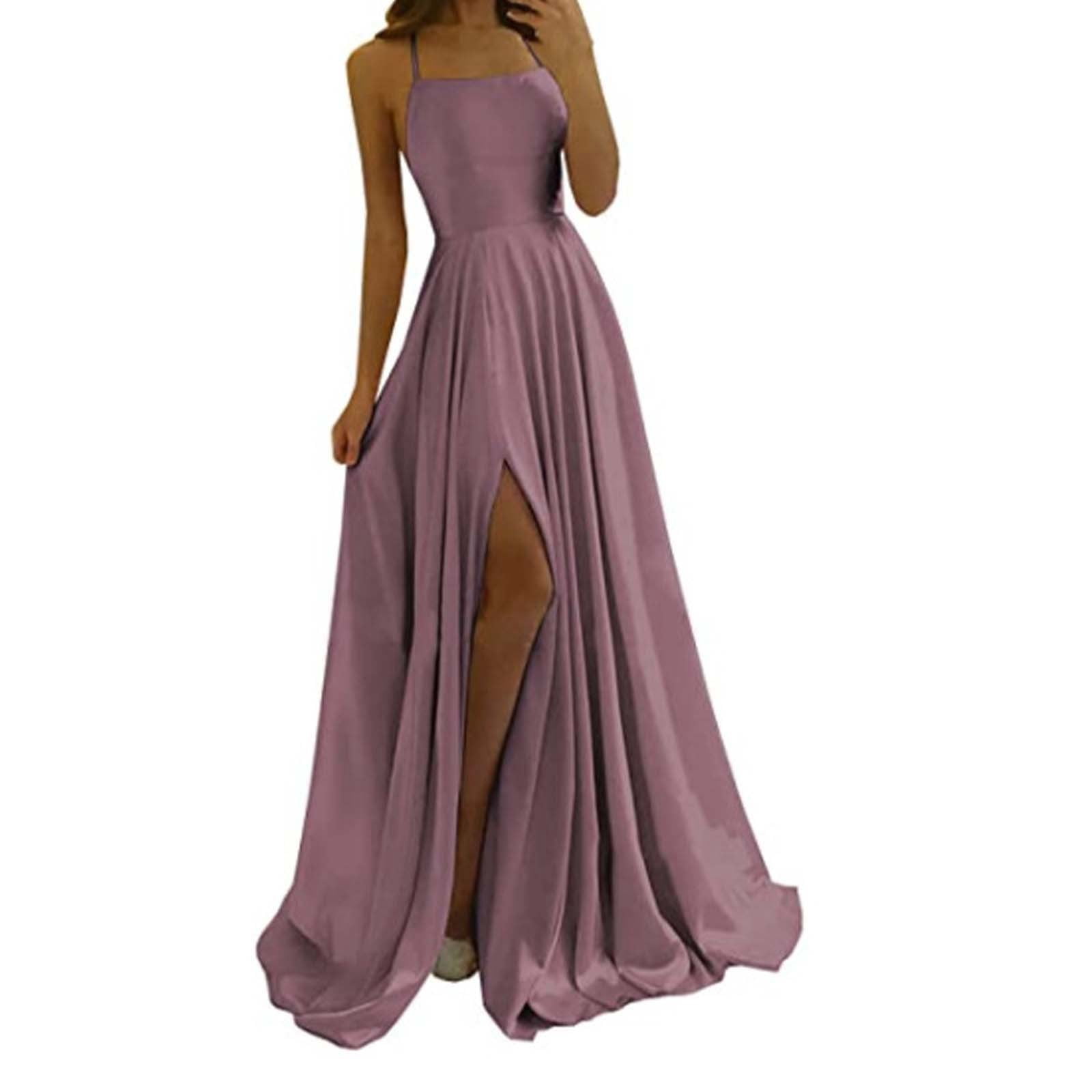 Entyinea Plus Size Spring Summer Dresses Fashion Formal Wedding Guest