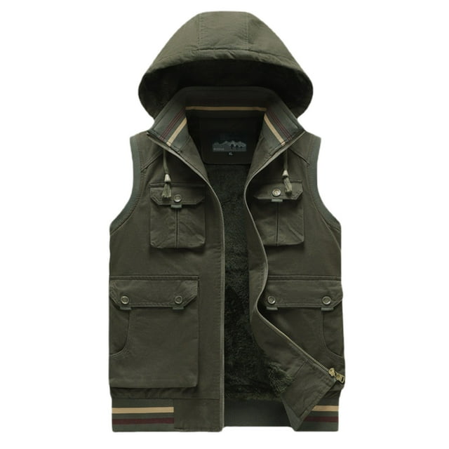 Entyinea Safari Vest For Men Utility Shooting Safari Travel Vest With