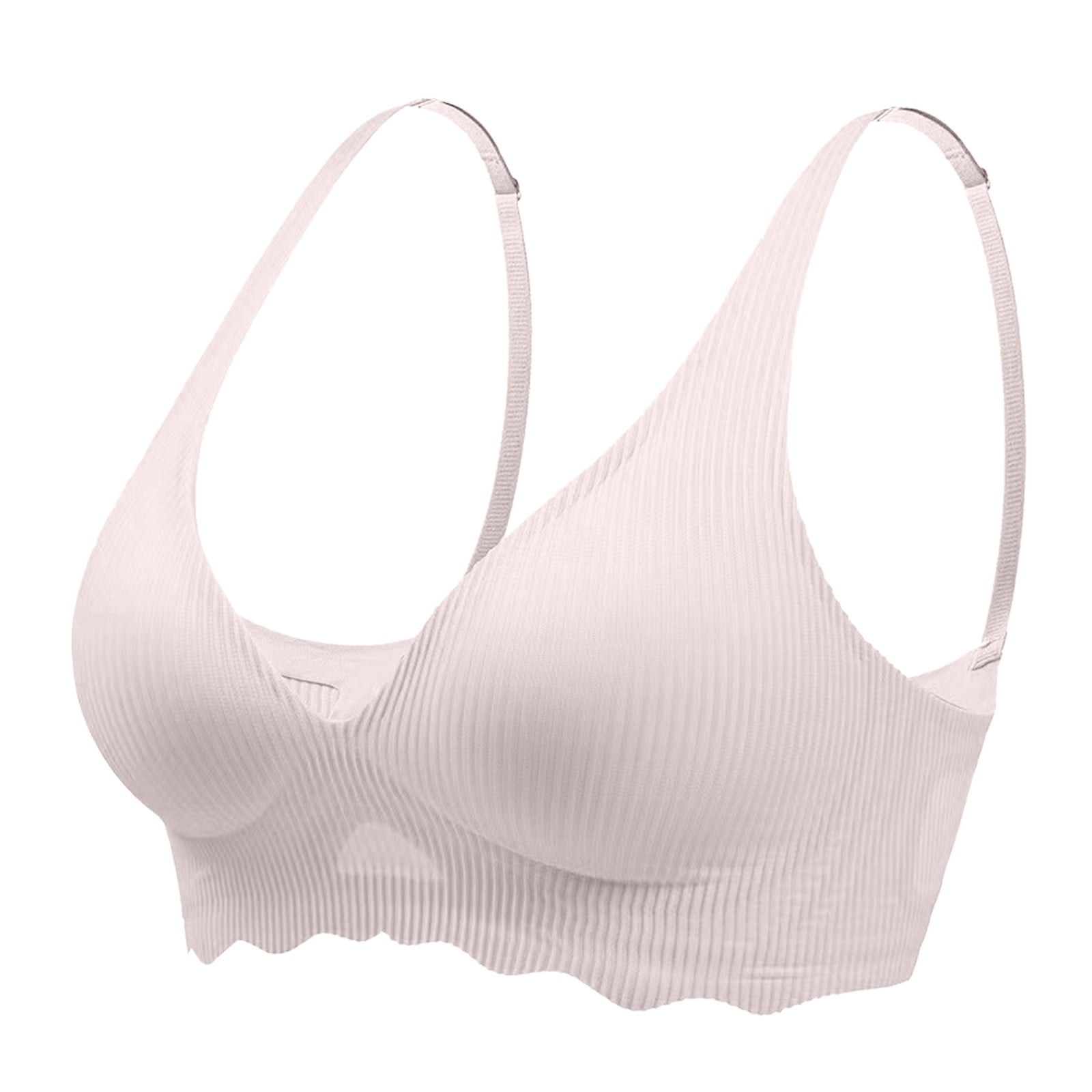 Entyinea Sports Bra Womens Longline Padded Crop Tank Yoga Bras Workout ...