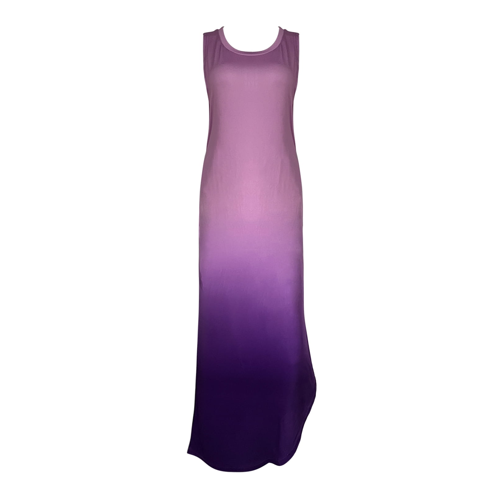 Entyinea Sun Dresses For Women 2024 Casual Summer Flowy Tiered Long