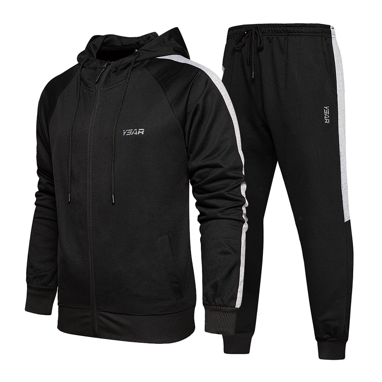 Entyinea Sweats for Men 2 Piece sets Jogging suits Casual Outfits for ...