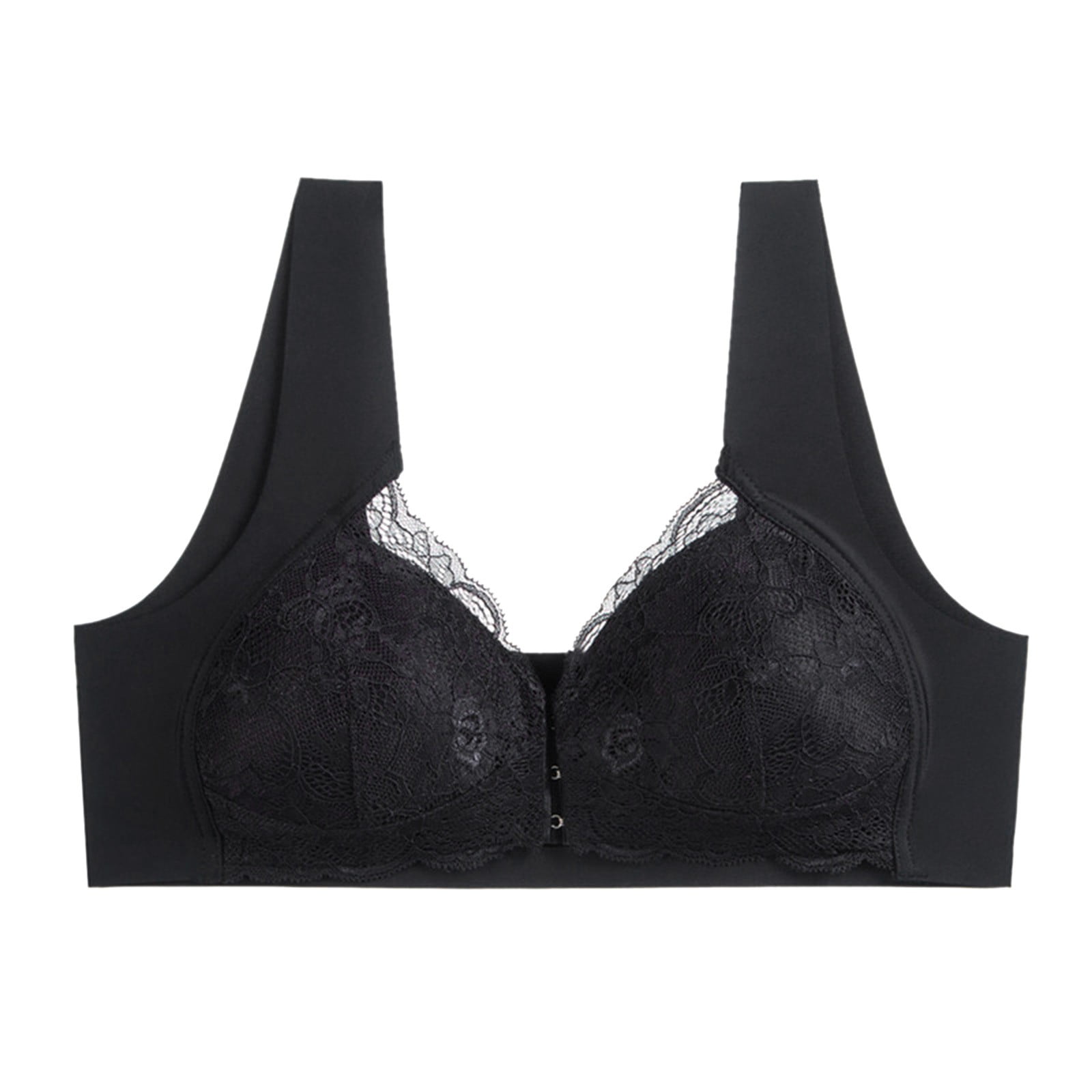Entyinea Women's Plus Size Brigette Contour Wireless Seamless Bralette ...