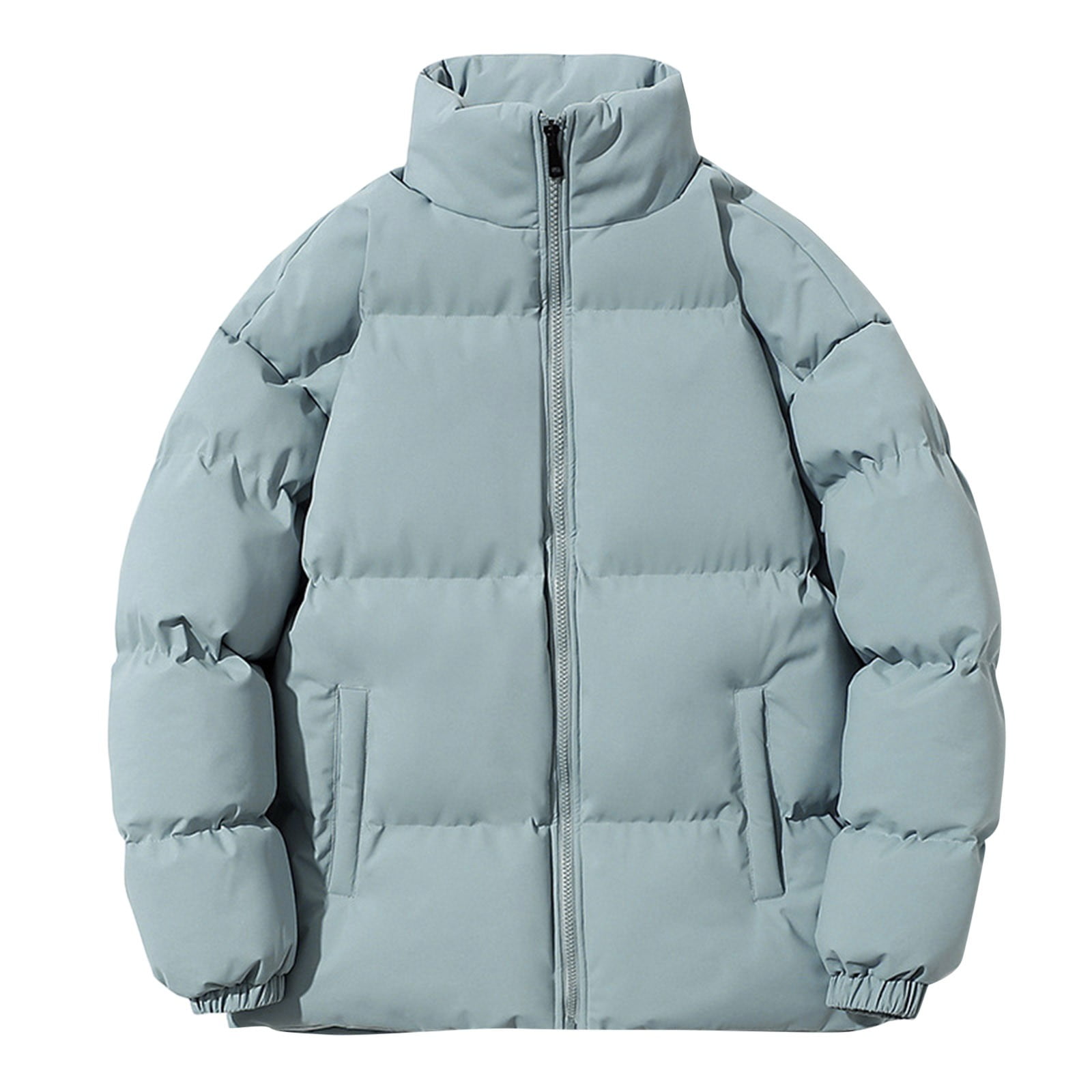 Entyinea Womens Fashion Puffer Jacket Velvet Puffer Jacket Quilted ...