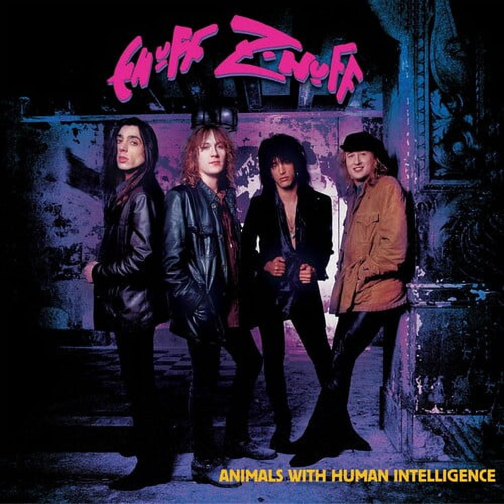 Enuff Z'nuff - Animals With Human Intelligence - Blue/red splatter ...
