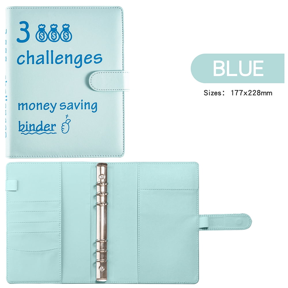 Envelope 100 Envelopes Money Saving Challenge Budget Binder PU Leather ...