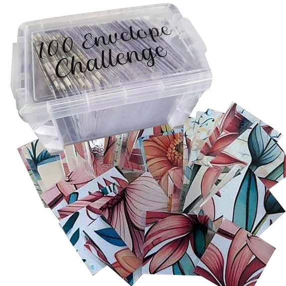 Envelope Challenge Kits Including Cash Envelopes, Trackers Stickers and ...