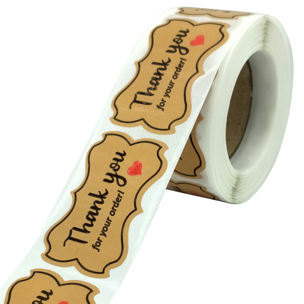 Envelope Closure Label Thank You Stickers Wrapping Scrapbooking ...