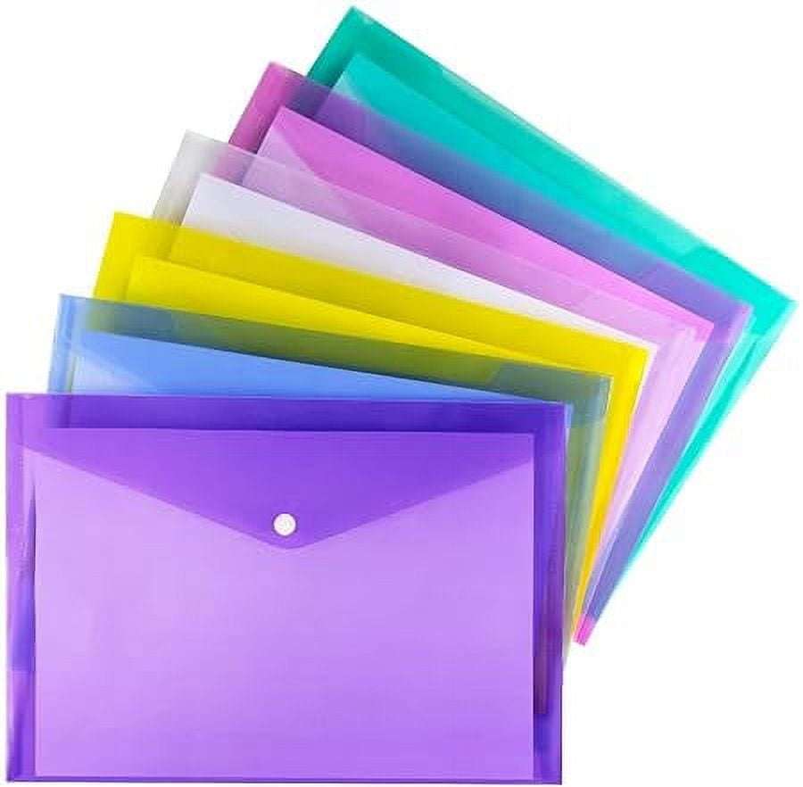 Envelope Design Document Certificates File Folder Bag Multicolor Holder ...