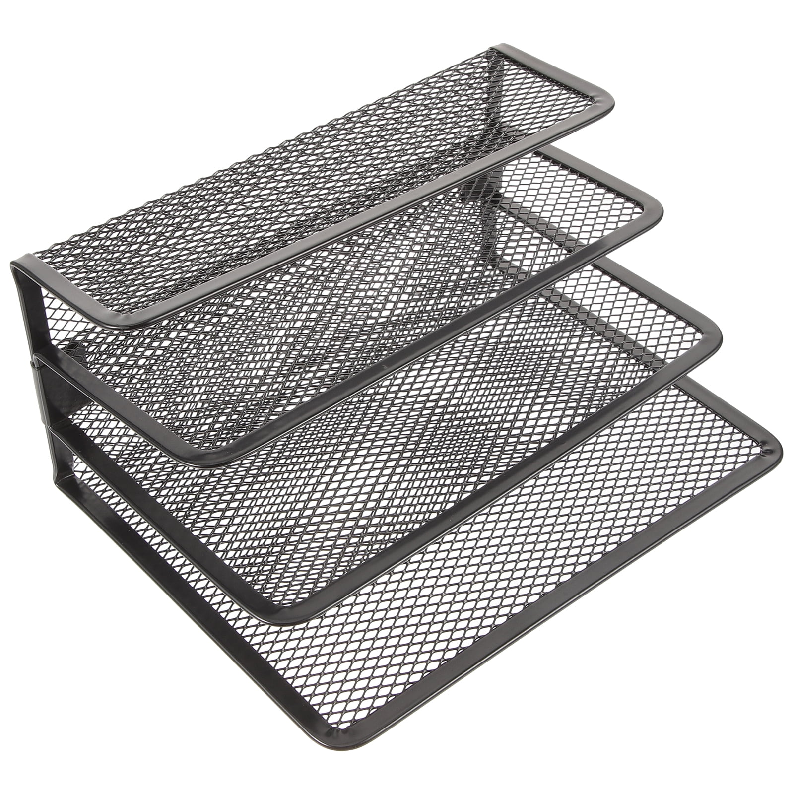 Envelope Holder Wire Mesh File Holder Office 17.00X13.50X8.50CM Black ...