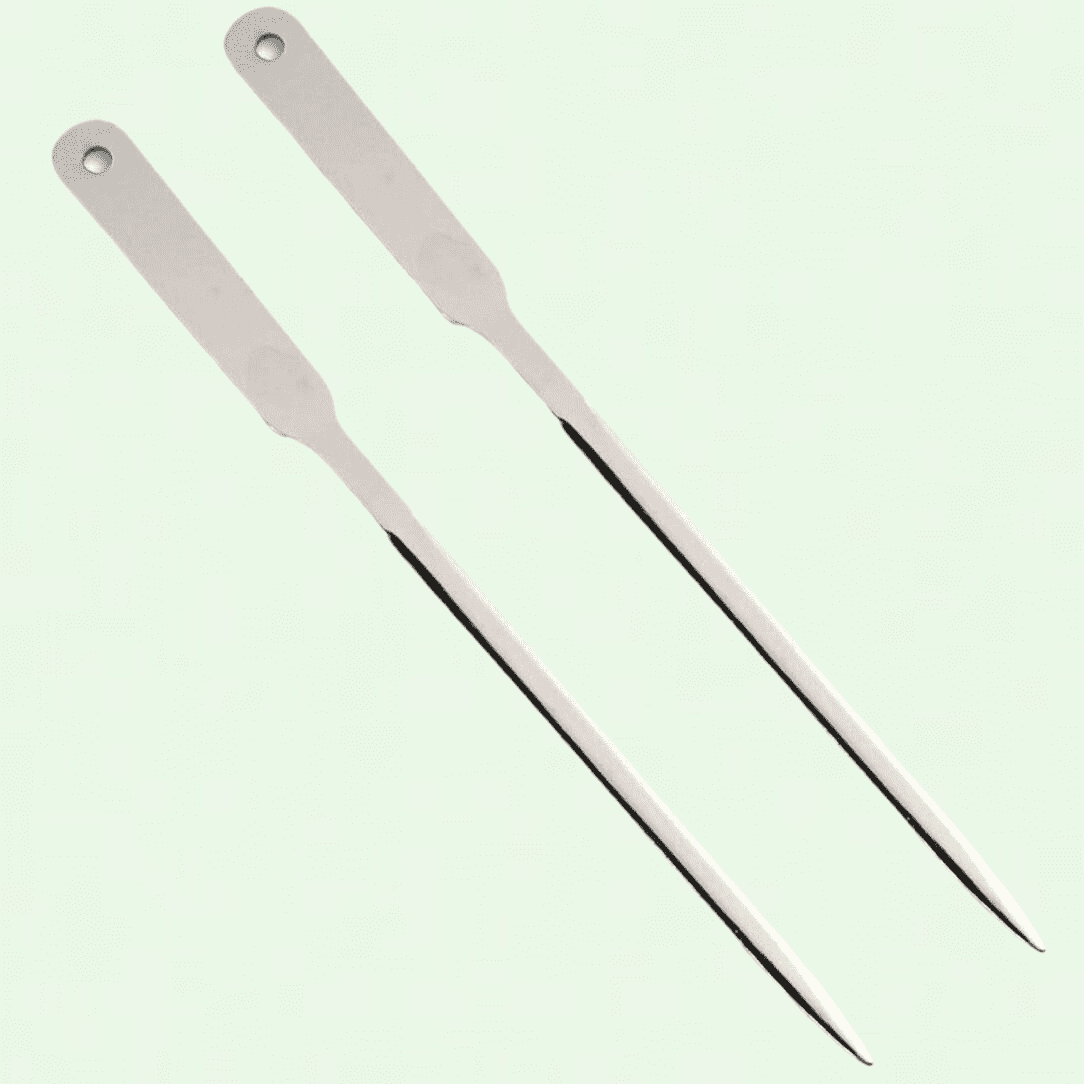 Stainless Steel Envelope Opener Set of 2, Lightweight Letter Openers ...