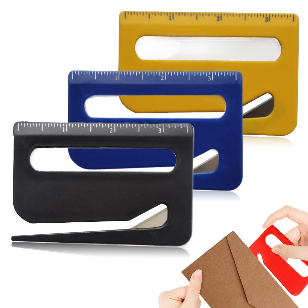 Envelope Opener Slitter, Wrapping Paper Cutter With Concealed Blade DSV ...