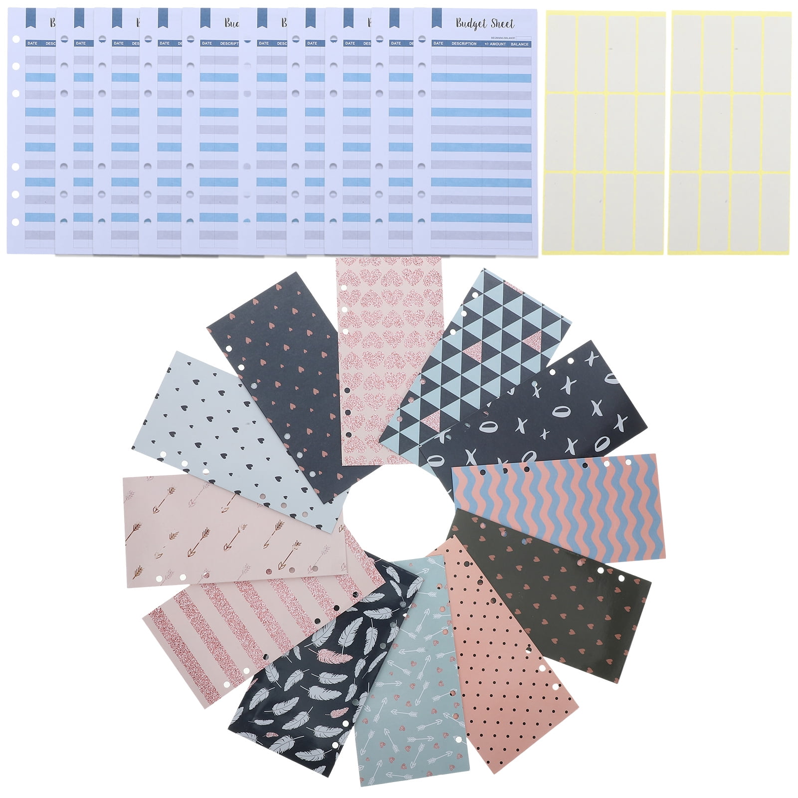 Envelope Spending Control Envelopes Budget Pockets Portable to Open ...