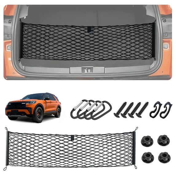 Envelope Style Cargo Net for 2020-2025 2026 Ford Explorer Accessories ...