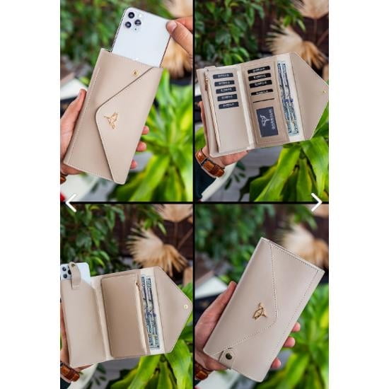 Envelope Telephone and Clampted Money Compared Envelope Model Beige ...