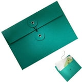 Envelopes With Thread Seals Thick Cowhide Foldersreusable Transparent ...