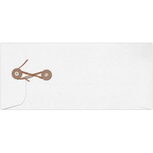 Envelopes.com #10 Button and String Envelopes (4-1/8" x 9-1/2"), 28 lb ...