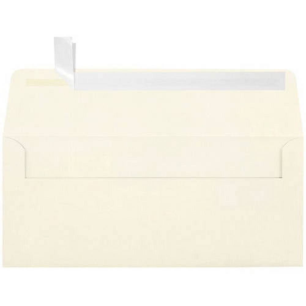 Envelopes.com #10 Square Flap Envelopes (4-1/8" x 9-1/2"), 24 lb ...