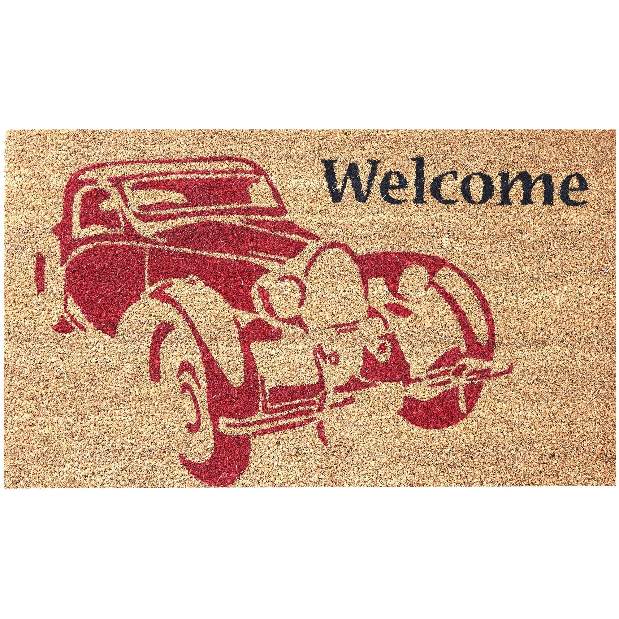Envelor Coco Coir Doormat, Handwoven Welcome Mat - 18 x 30 x 0.5 Inches ...