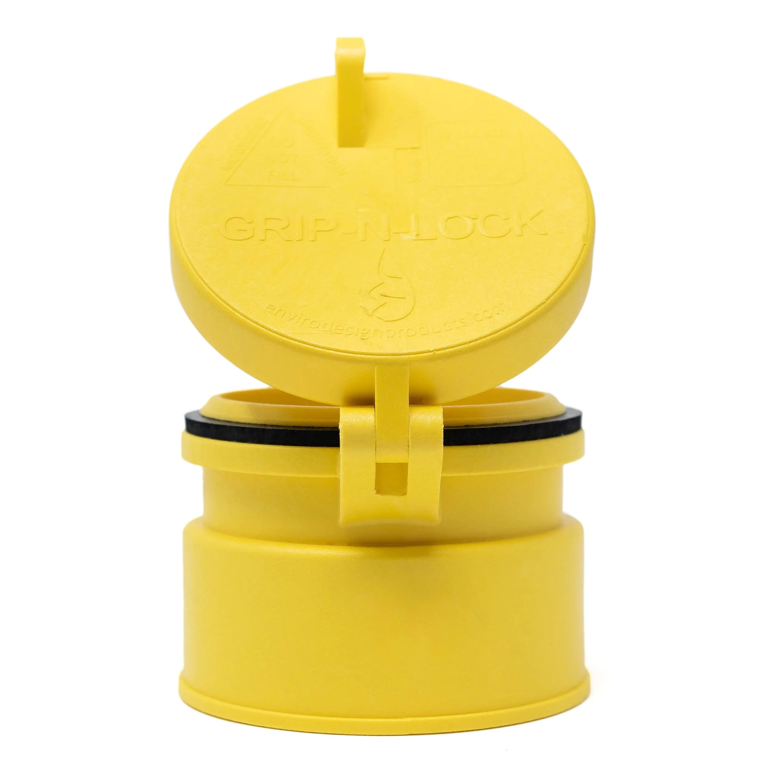Enviro Design Products: Grip-N-Lock Well monitoring Cap, 4" Yellow ...