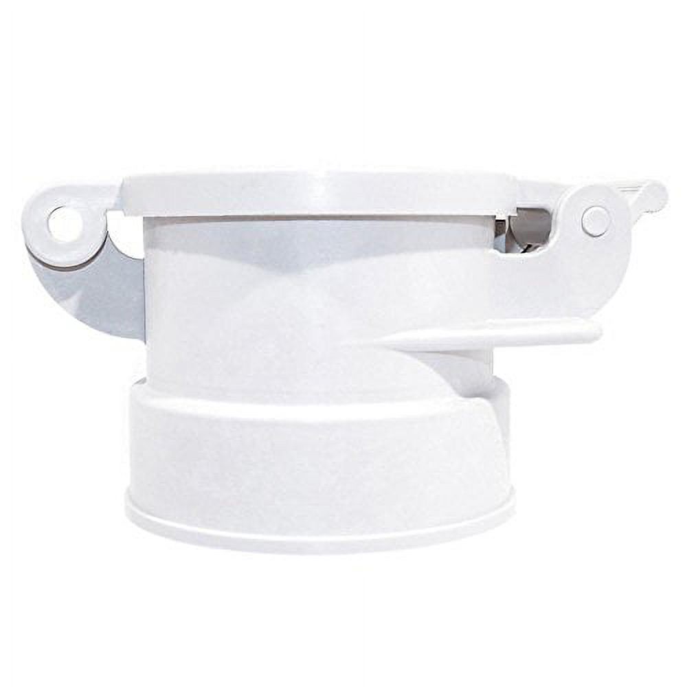 Enviro Design Products RV Park/Campground Sewer Cap: White Female ...