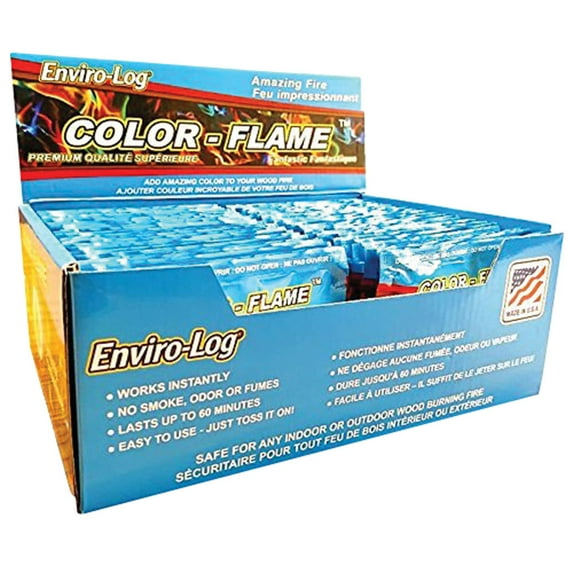 Enviro-Log Color-Flame 48-Pack - Walmart.com