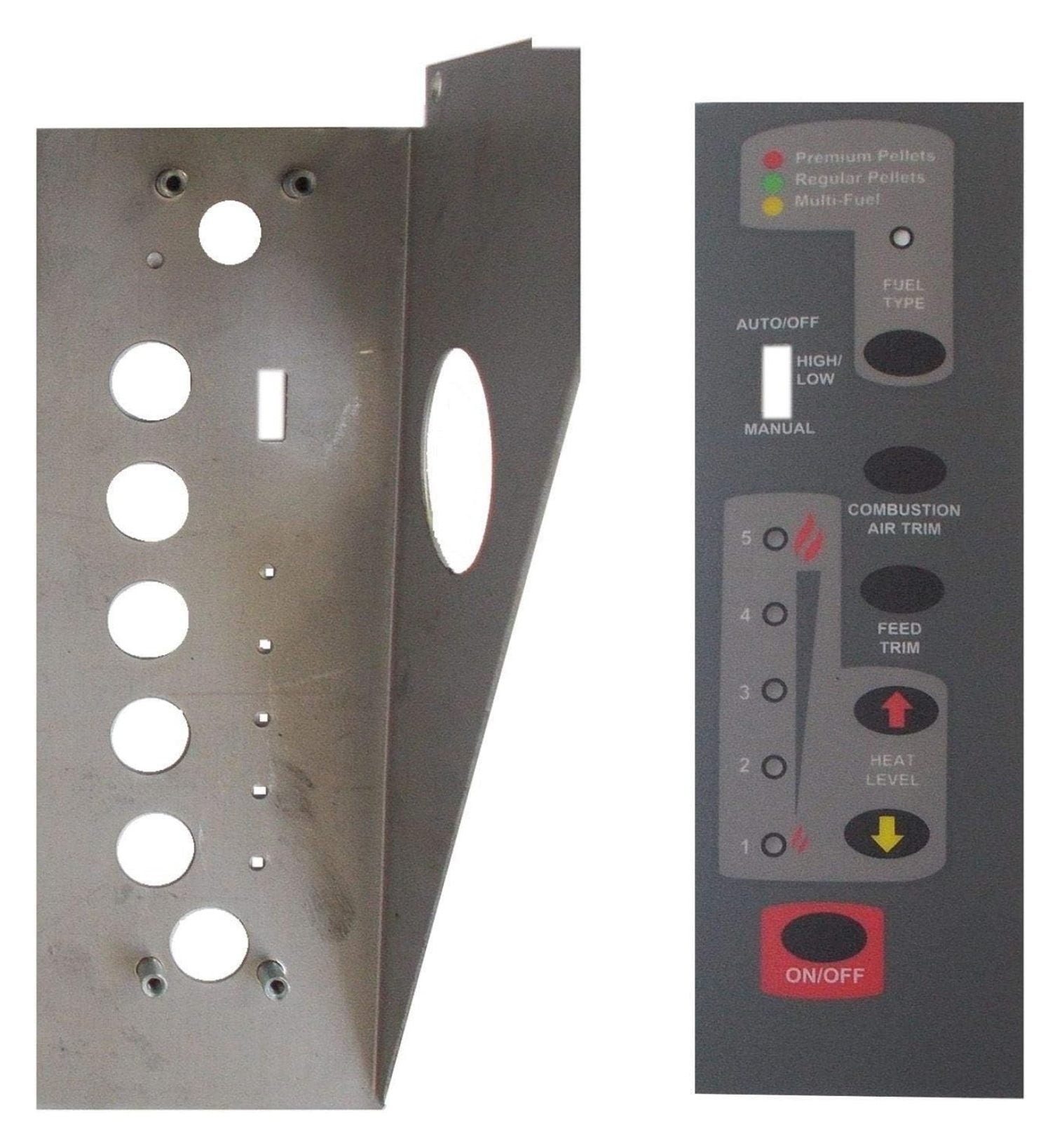 Enviro M55 Insert Pellet Stove Control Panel and Decal 50 2267 ...