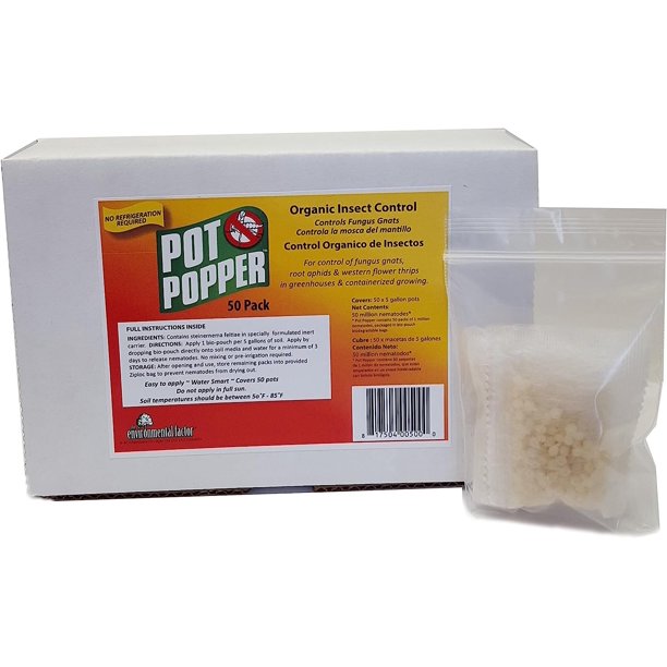 Enviro Pot Popper Org Gnat Control 50/pk - Walmart Business Supplies